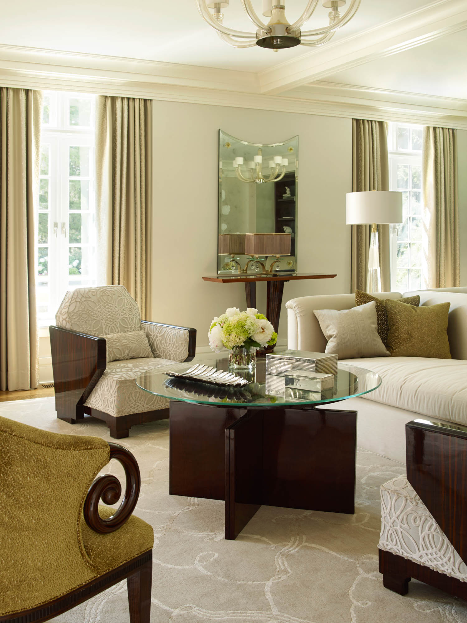 Brookline Colonial Revival - Linda Ruderman Interiors Boca Raton, Florida