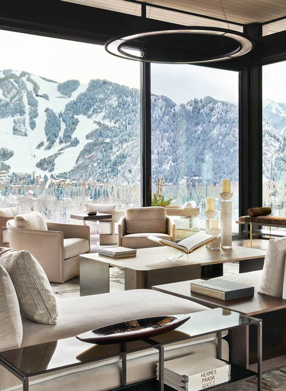 Aspen Modern - Linda Ruderman Interiors Greenwich, CT