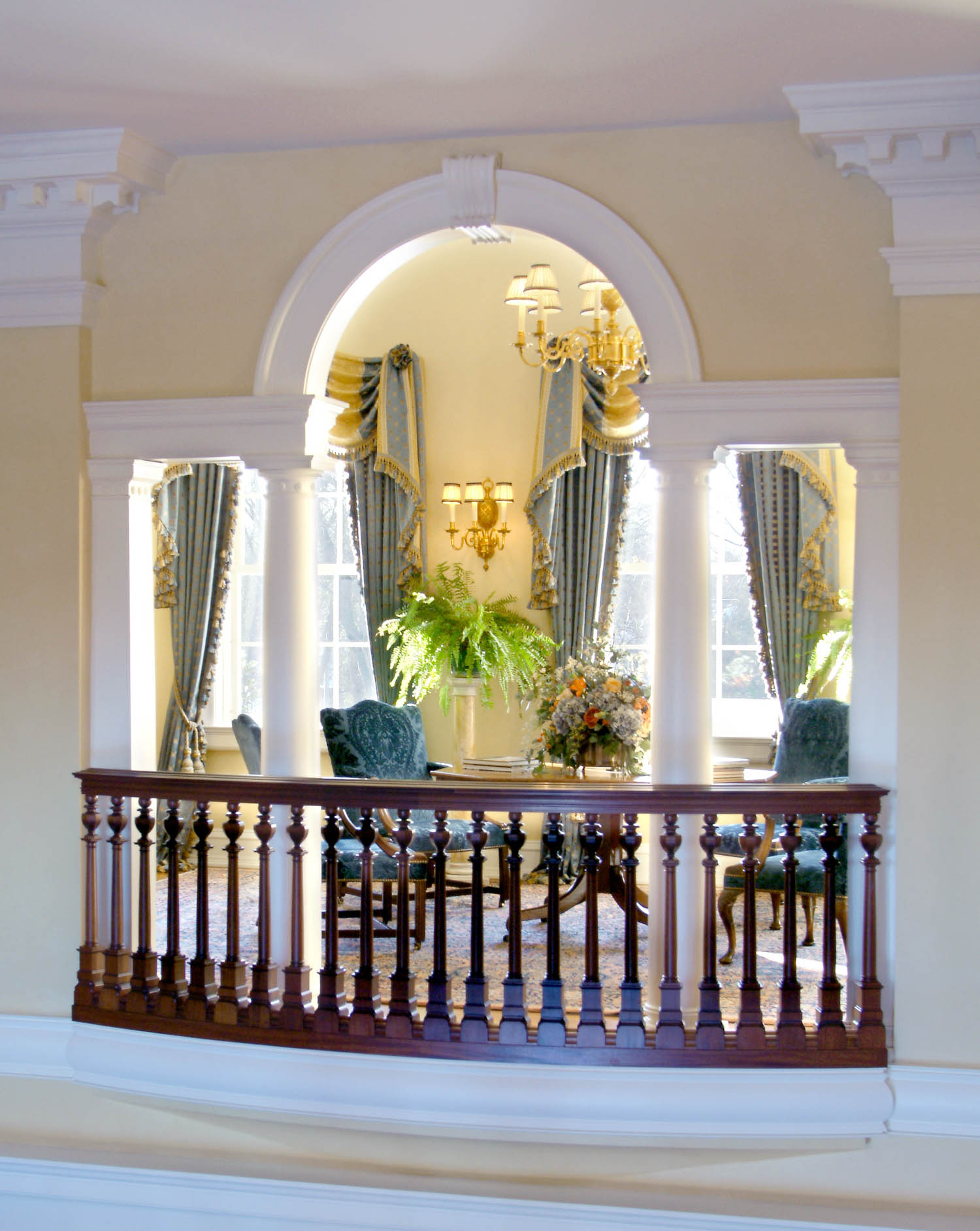 Georgian Jewel - Linda Ruderman Interiors Boca Raton, Florida