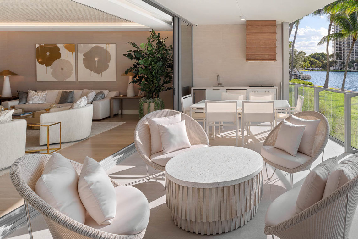 Boca Beach House Sales and Design Center - Linda Ruderman Interiors ...