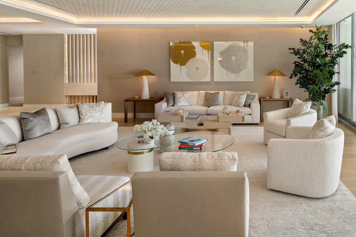 Boca Beach House Sales and Design Center - Linda Ruderman Interiors ...