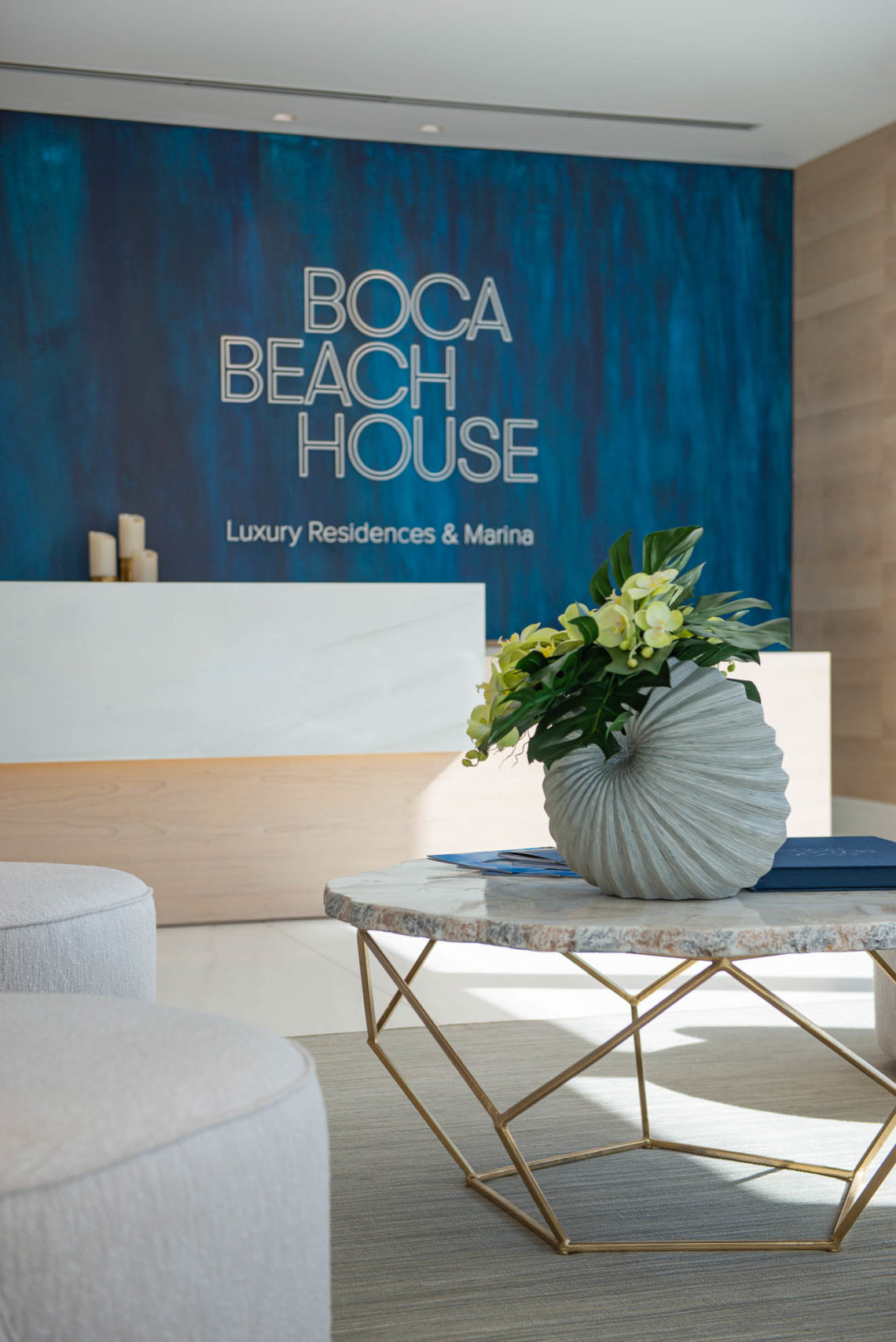 Boca Beach House Sales and Design Center - Linda Ruderman Interiors ...